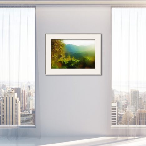 Ben Bronstein: 6.00 AM Light Looking North (Canvas-taulu) – Sananjuuri